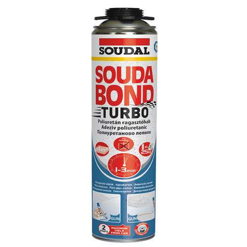 Soudabond Turbo Ragasztóhab 750ml
